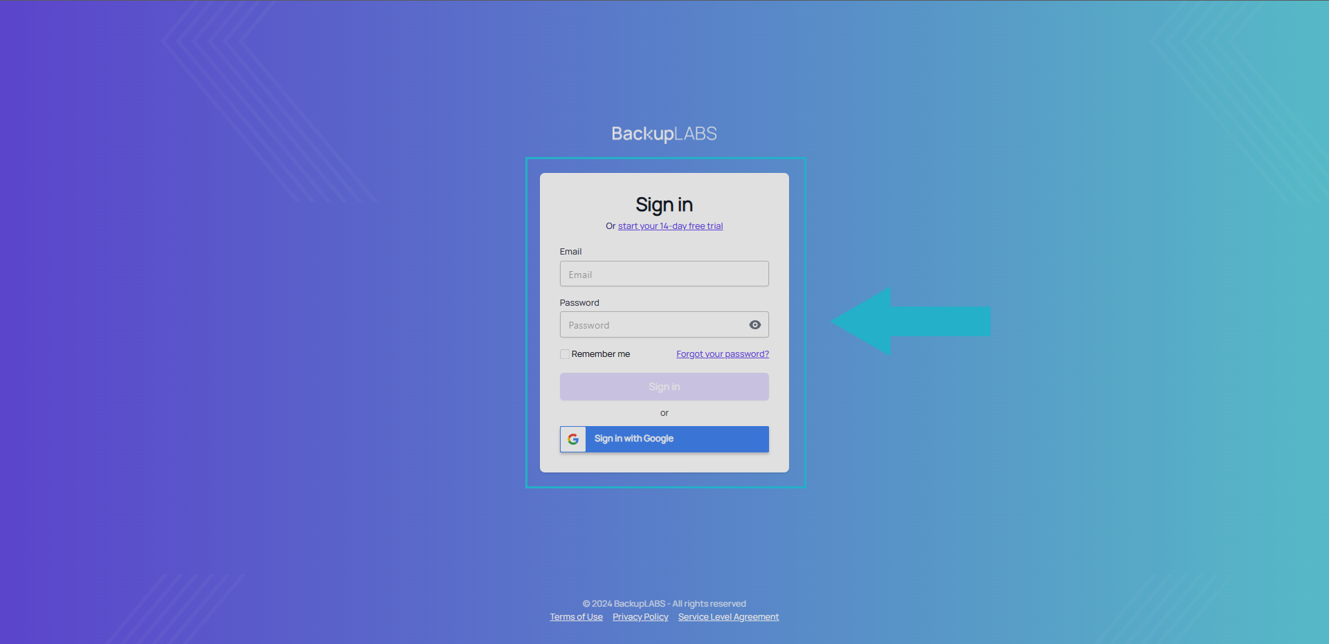 Changing your Google sign-in to a manual login – Support Portal